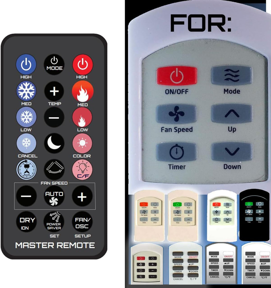 Haier Commercial Cool Air Conditioner Remote ️ 3 Options From $39 ...