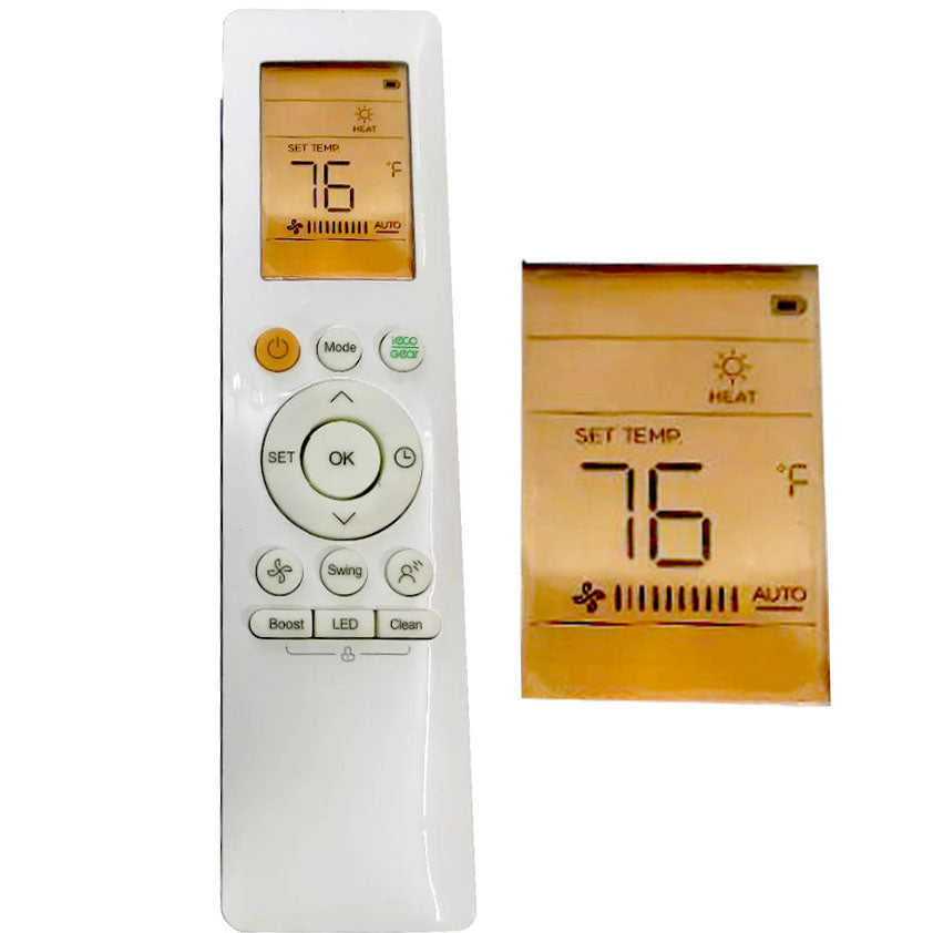 A/C Remote Controller for Midea RG10Y1(F2)/BGEF - 3 options – Remotes ...