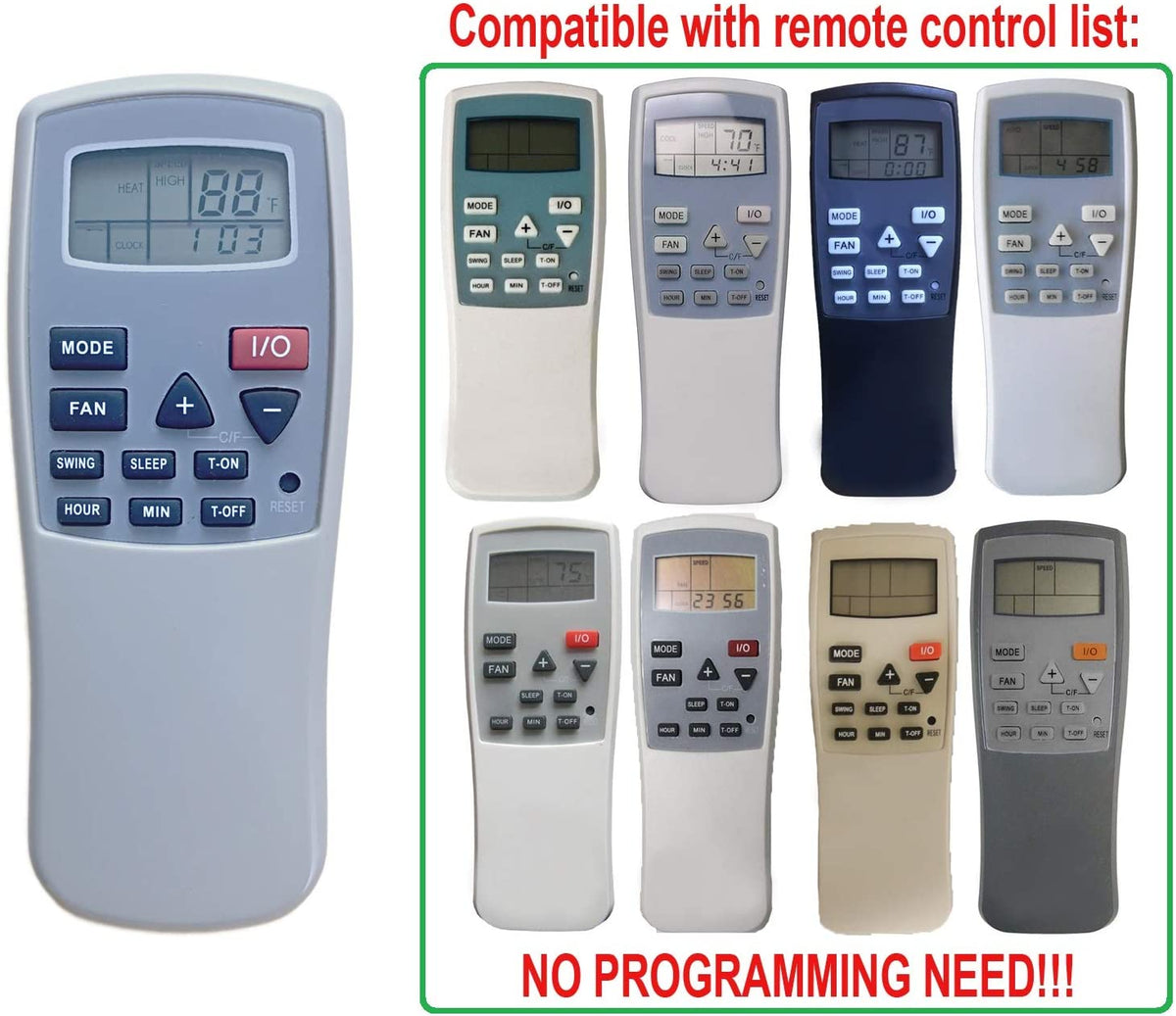 Replacement Air Con Remote for ClimateRight - Model: CR – Remotes Remade