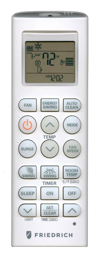 Replacement Friedrich Air Conditioner Remotes – Remotes Remade