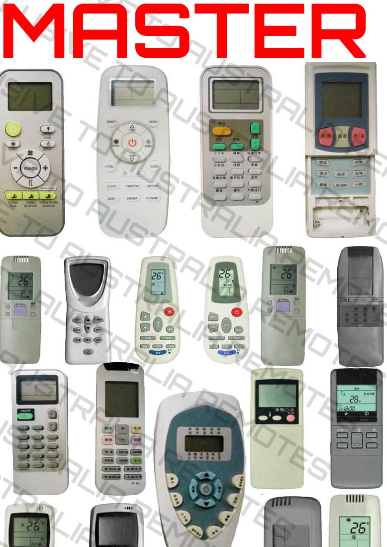 Master Universal Whirlpool Air Conditioner Remote – Remotes Remade