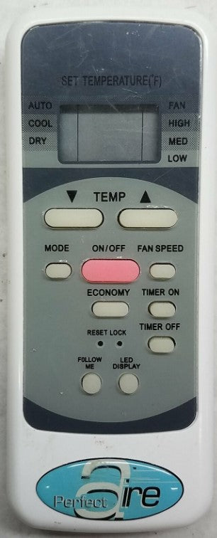 AC Remote For Perfect Aire – Remotes Remade