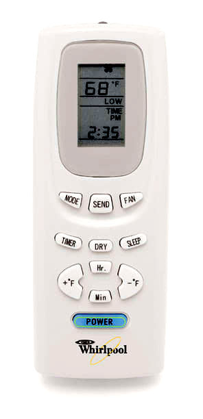 Replacement Whirlpool Air Conditioner Remote Model Y711A – Remotes Remade