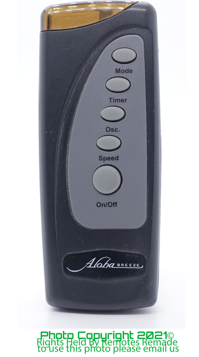 Replacement Aloha Breeze Air Conditioner Remote – Remotes Remade