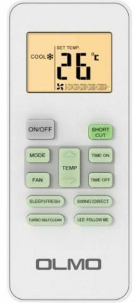 Replacement Remote for Olmo AC's – Remotes Remade
