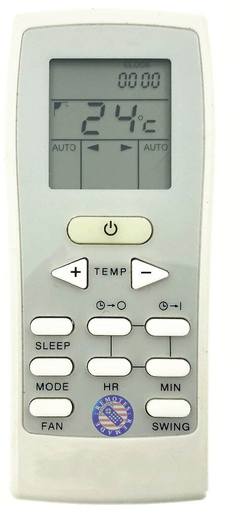 Remote Control For York Air Conditioner Model: KTYK001 – Remotes Remade